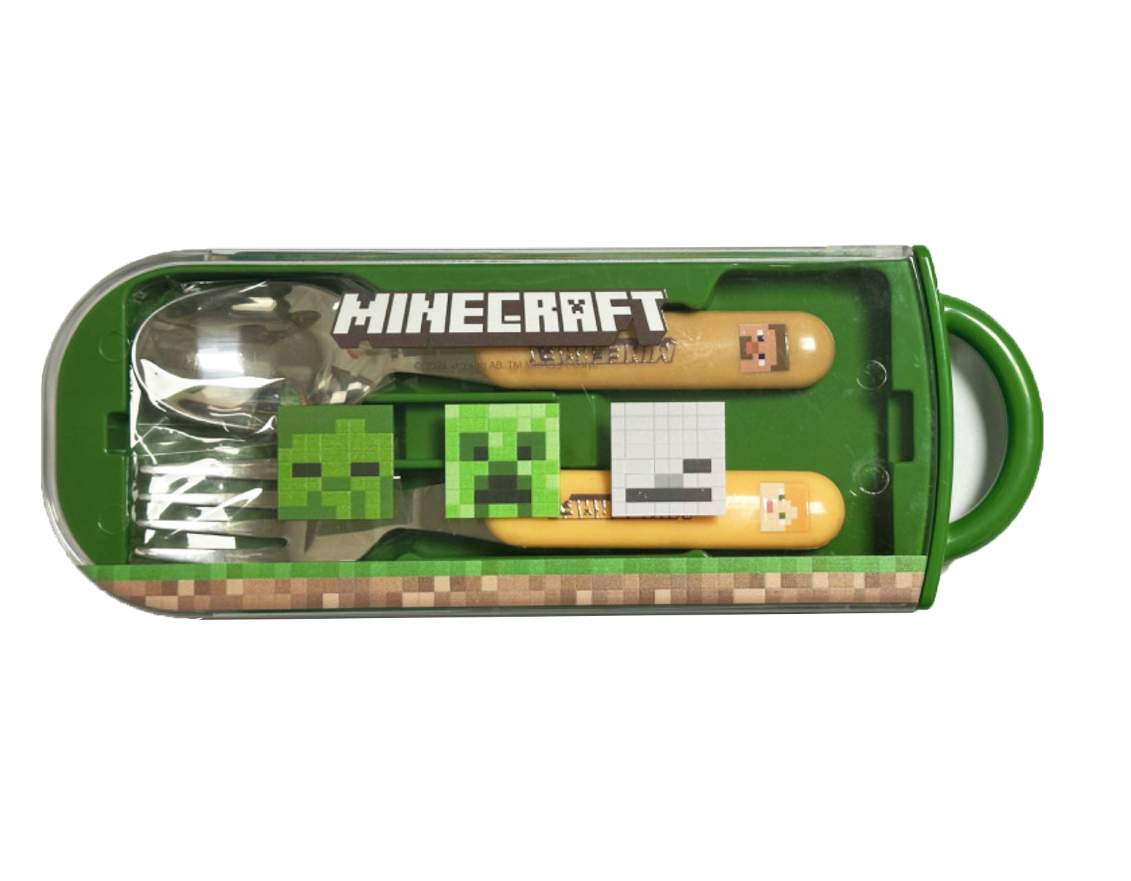 Buy Minecraft Fork & Spoon-Green Online in Qatar - bfab