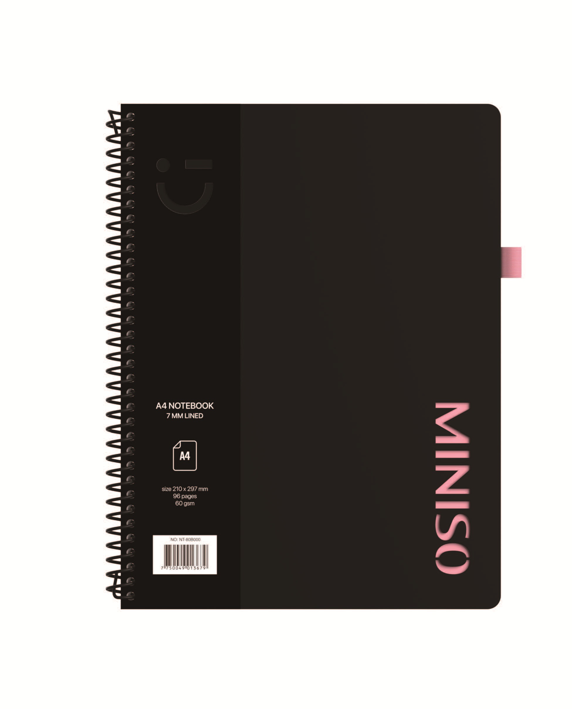 Buy Minimalism Black Collection A4 PP Wire-bound Book (96 Sheets)-Brown ...