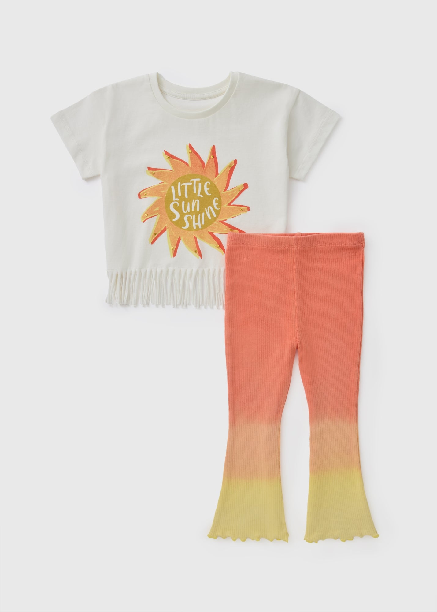 Buy Girls Fringe Top and Flare Set Online in Bahrain from Matalan