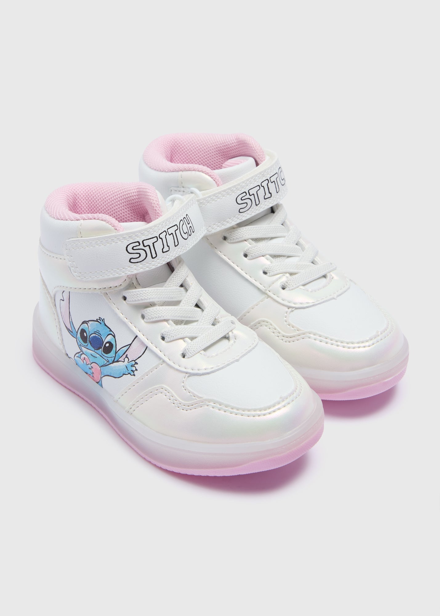 Buy Girls Disney Stitch High Top Trainers Online in Saudi Arabia - bfab