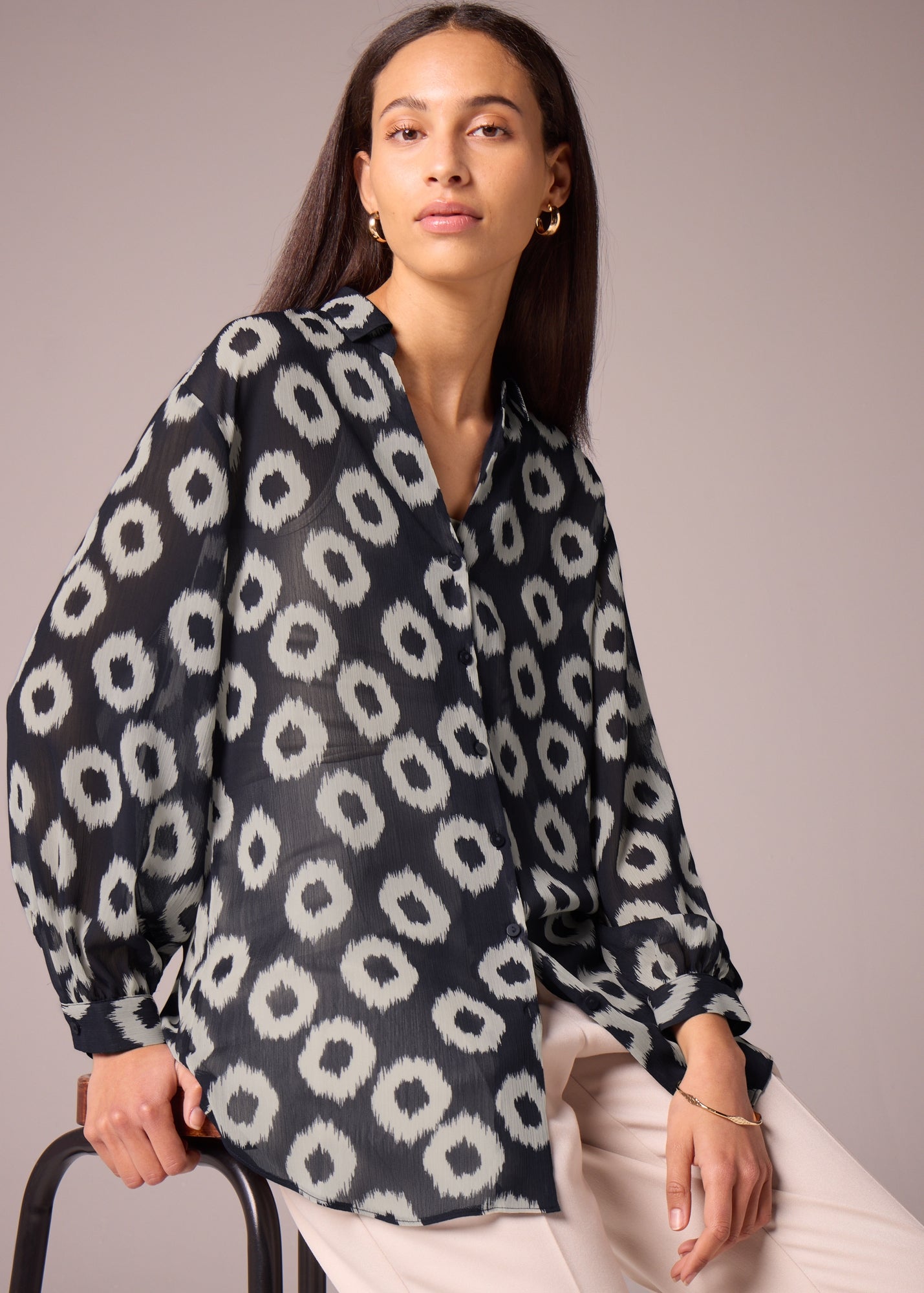 Buy Et Vous Scratch Spot Blouse Online in UAE from Matalan