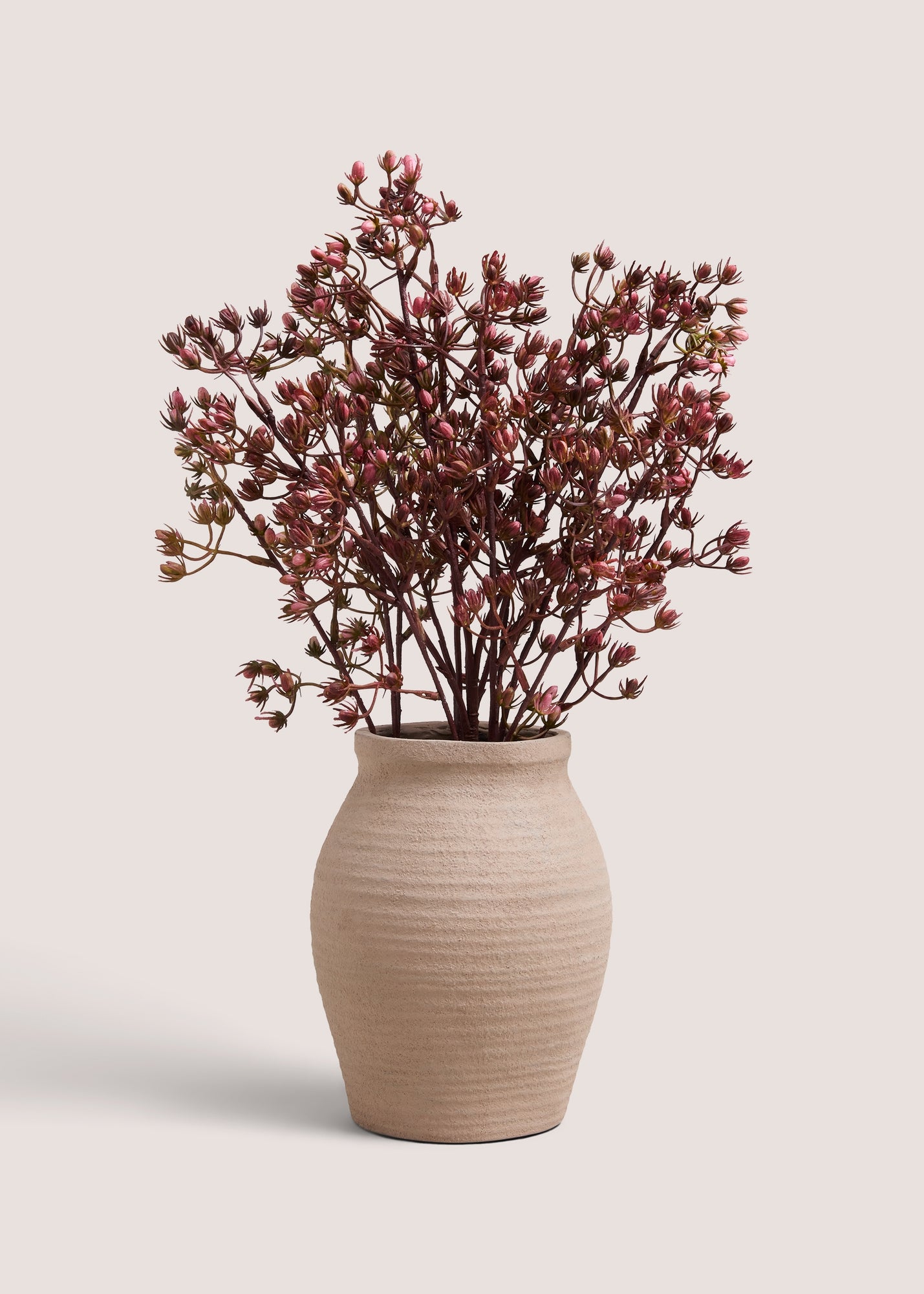 Buy Flowers In Beige Pot-Pink Online in Qatar from Matalan