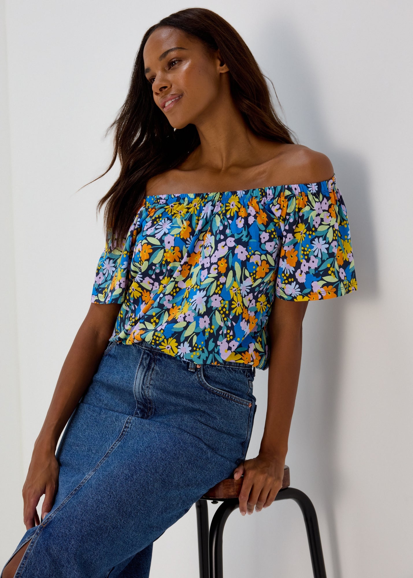 Buy Floral Print Gypsy Top Online in UAE from Matalan