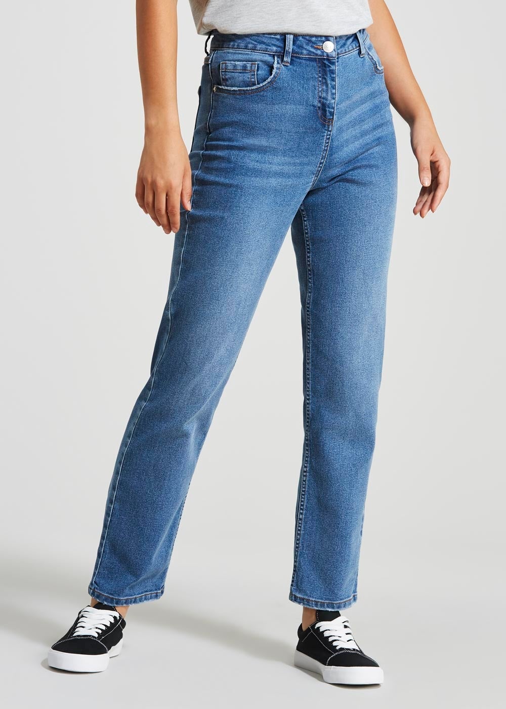 Buy Papaya Petite Grace Straight Jeans Online in Jordan from Matalan