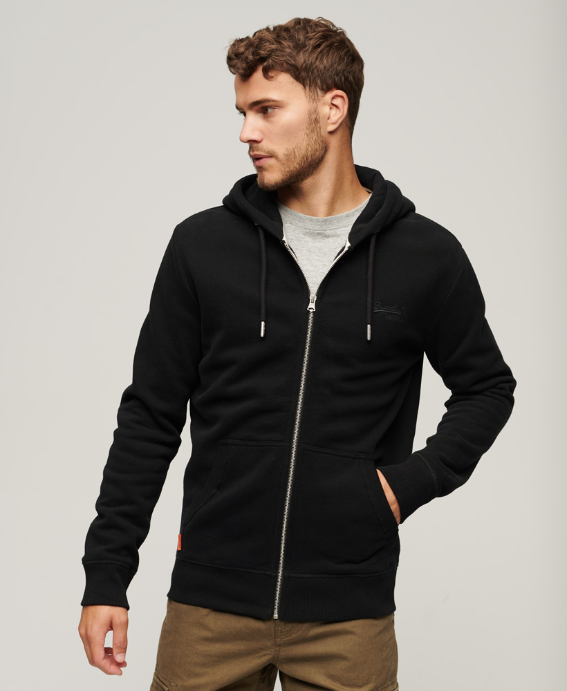 Buy Essential Logo Zip Hoodie Online in UAE - bfab